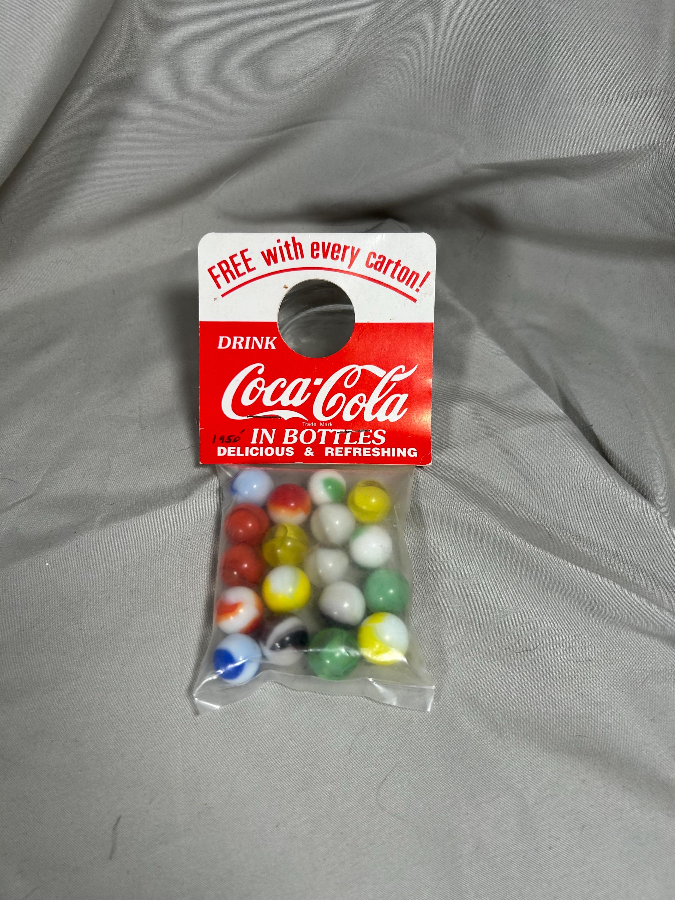Coca Cola Marbles Advertising Premium Regular Marbles - Etsy