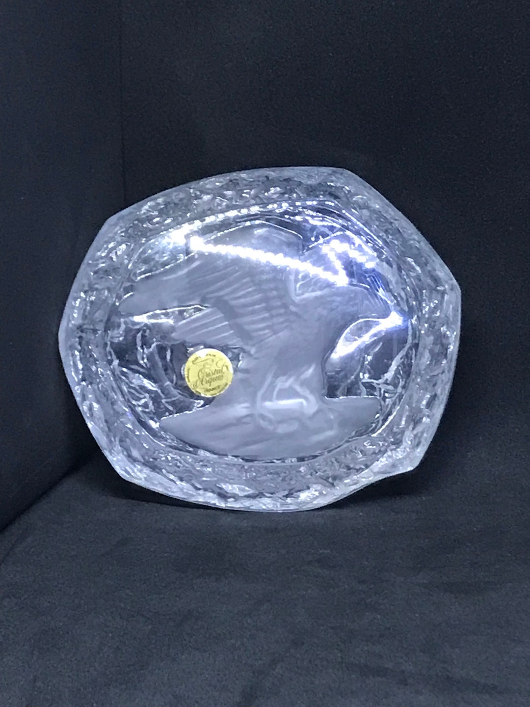 Cristal D"arques Eagle Box, Lead Crystal Box - Etsy