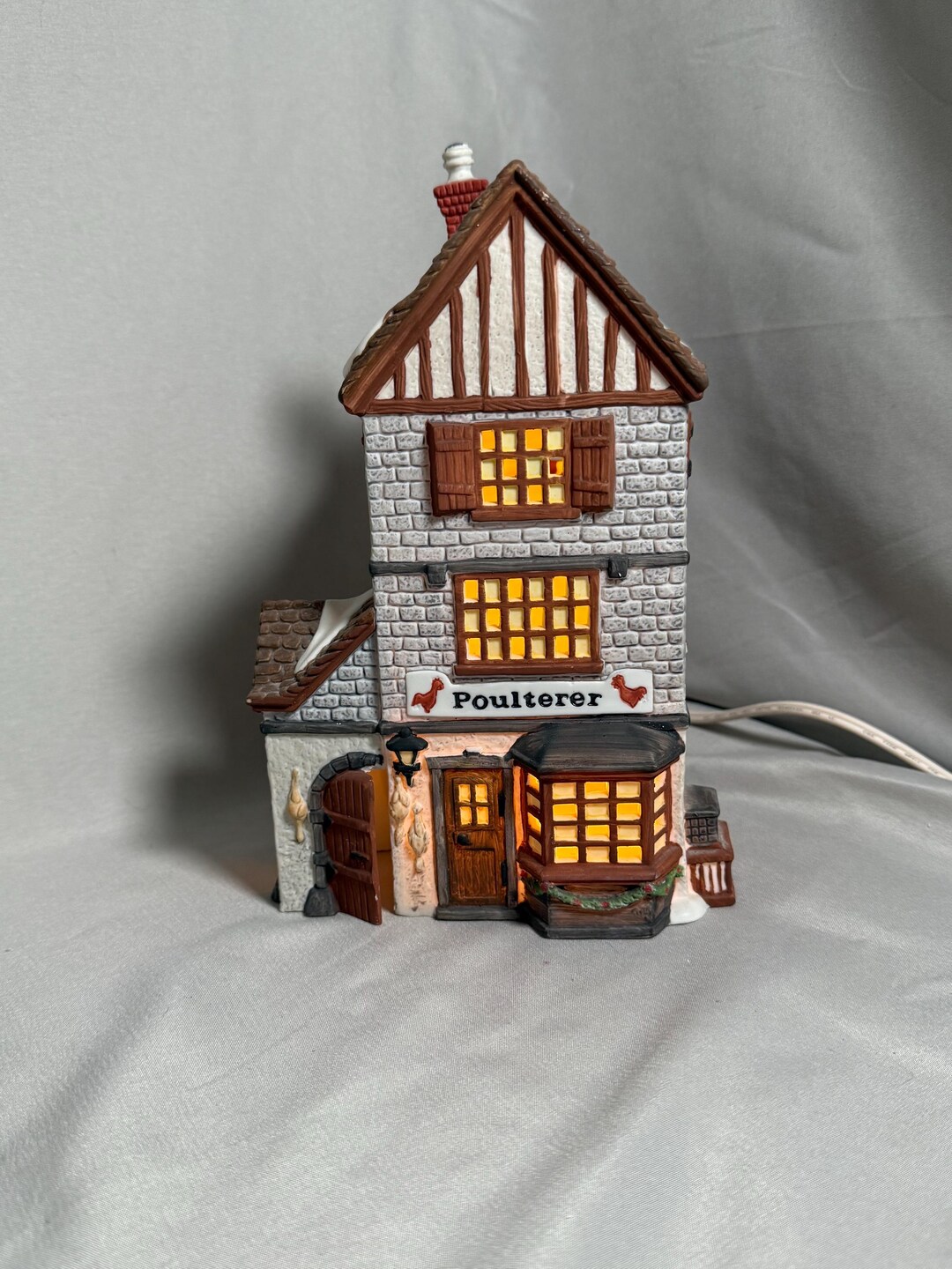 Poulterer — Department 56 — A Christmas Carol — Dickens’ Village — With ...