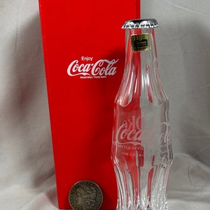 Cavan Irish Crystal Coca Cola Bottle With Lined Gift Box - Etsy