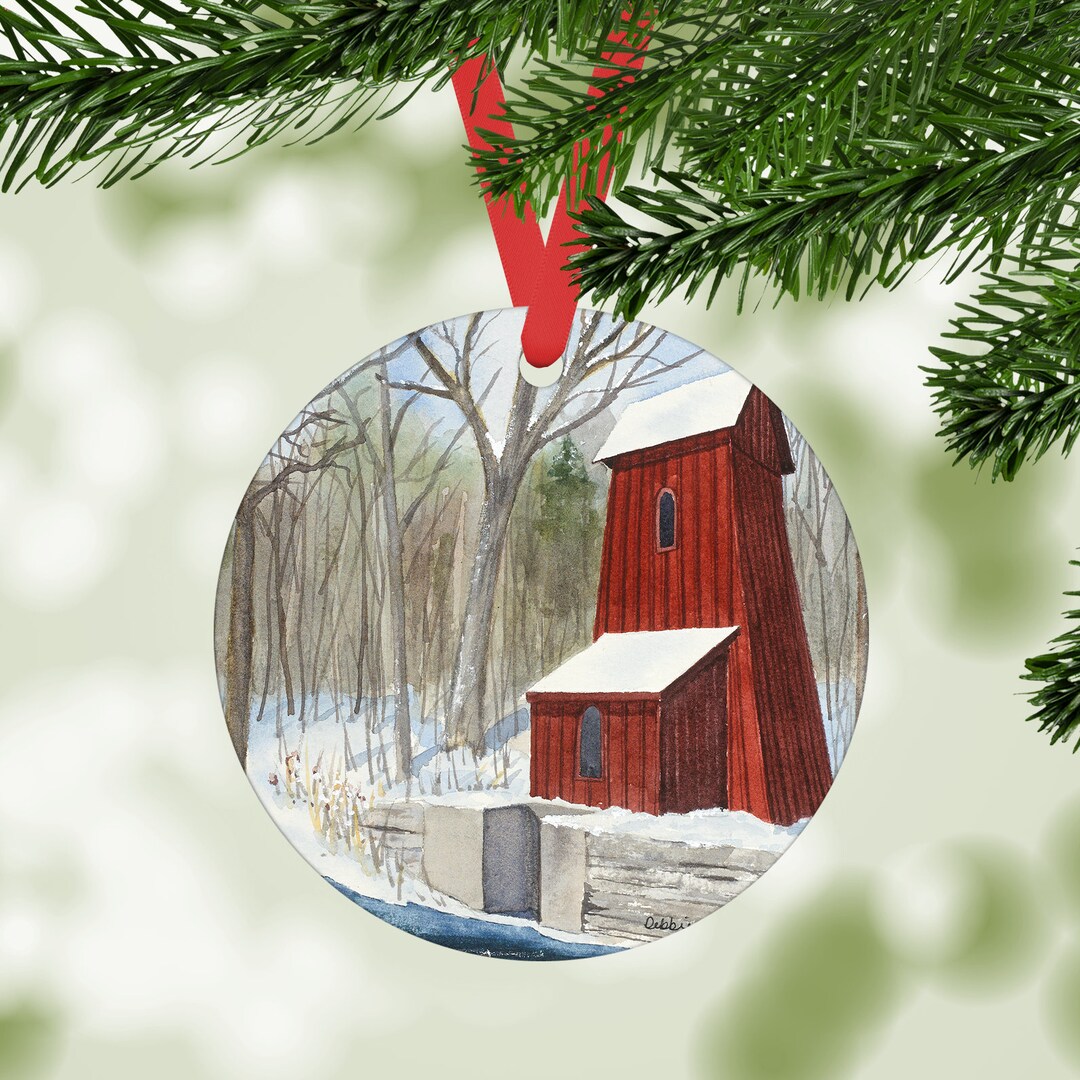 Sheave Tower Ornament Tree Ornament Aluminum Ornament - Etsy