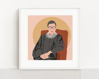 Rbg Digital Wall Art - Etsy