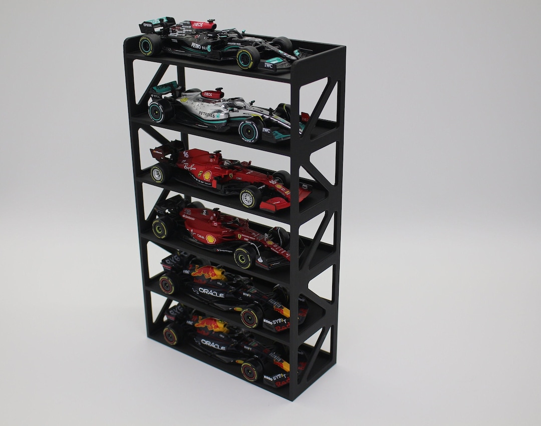 V3 6 Car 1:43 1/43 F1 Race Car Costco Formula 1 Racing 6 Pk Display ...