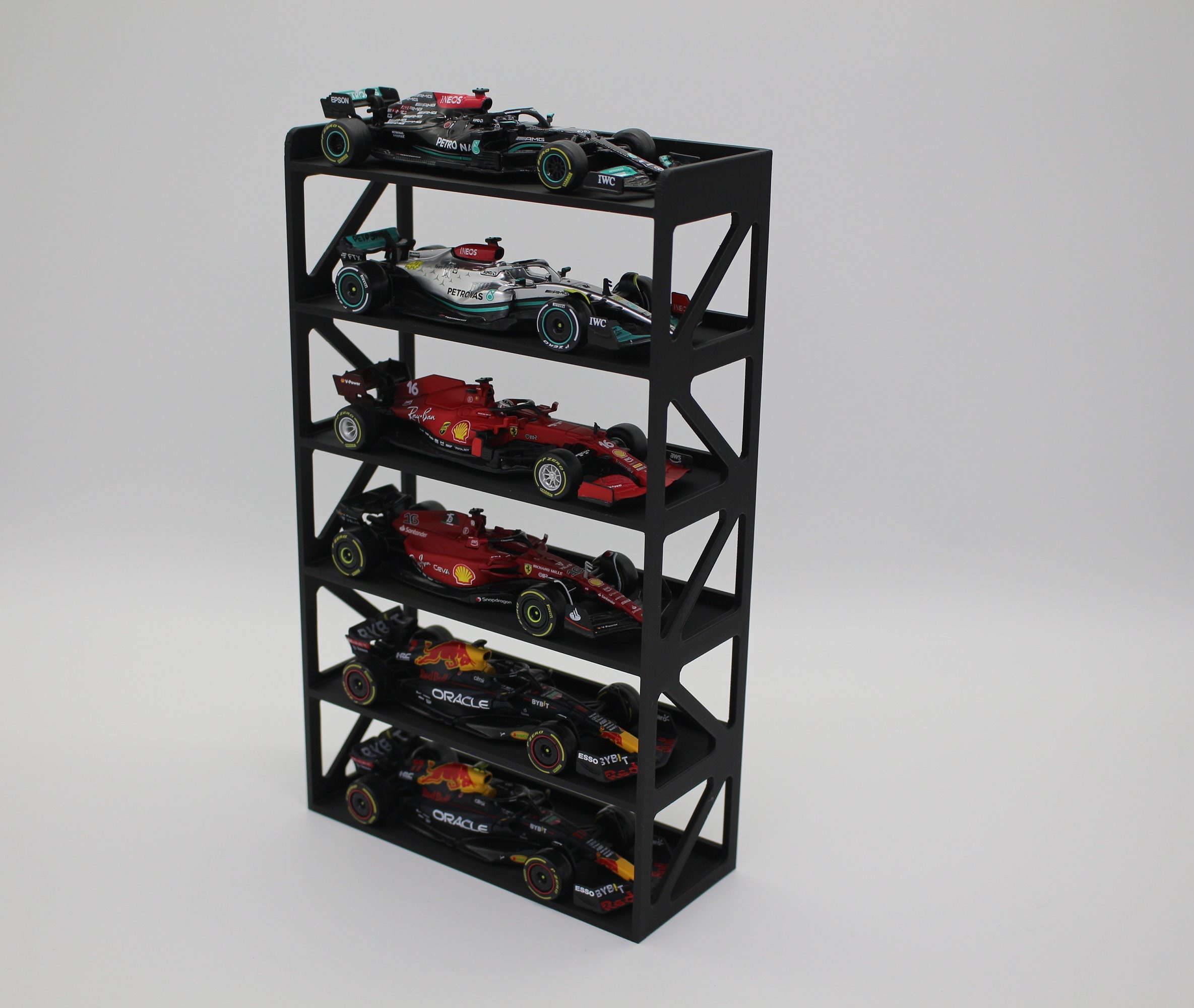 6 Car 1:43 1/43 F1 Race Car Costco Formula Racing 6 Pk Display - Etsy ...