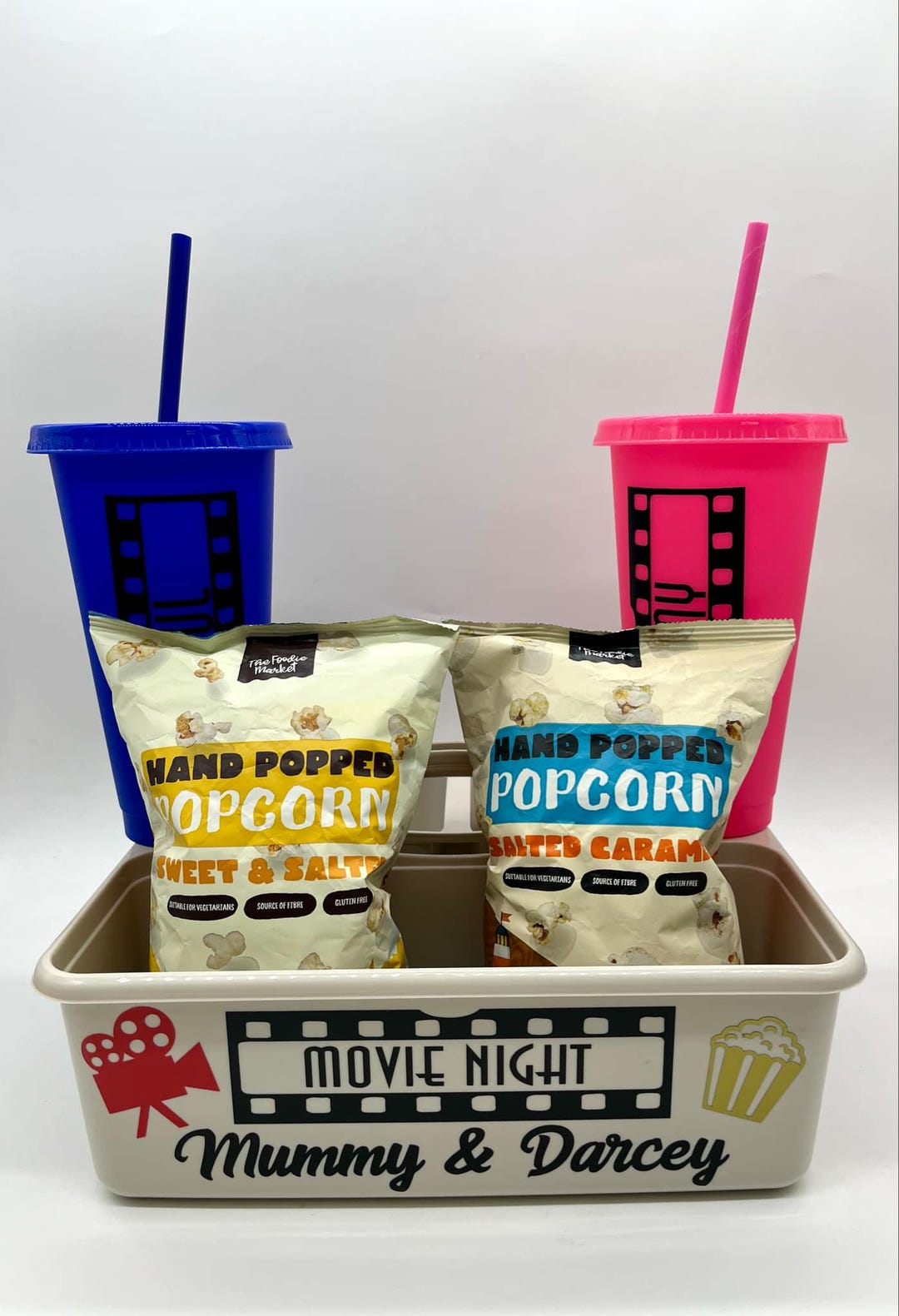 Personalised Movie Night Box, Family Time, Date Night, Girls Night ...