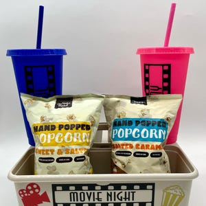 Personalised Movie Night Box, Family Time, Date Night, Girls Night ...