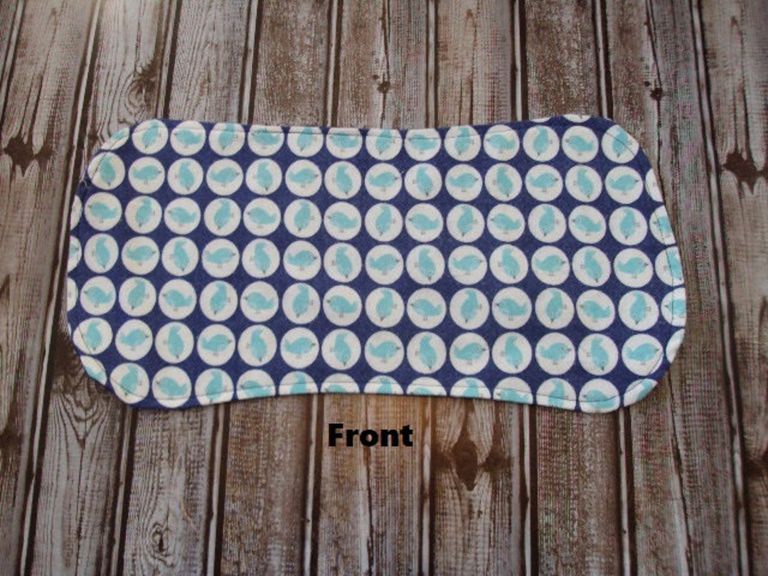 Blue Bird Burp Cloth - Etsy