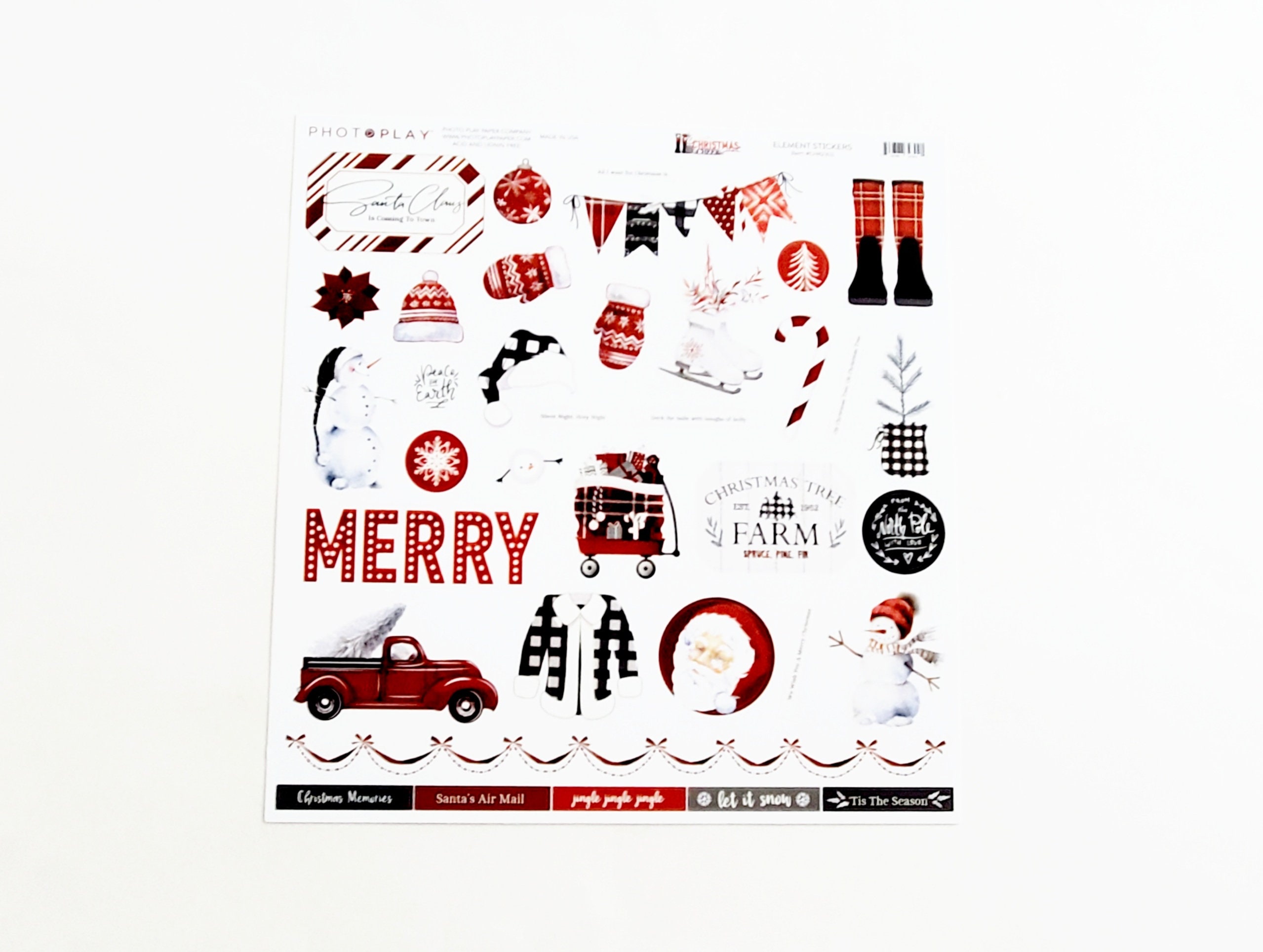 Christmas Card Photos Cardstock - Etsy