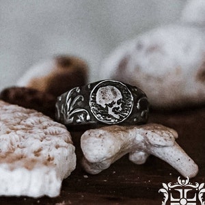 Jester Silver Ring, Skull Ring, Handmade Joker Ring, Scary Jester Silver Ring, Skull Ring, Handmade Joker Ring, Scary