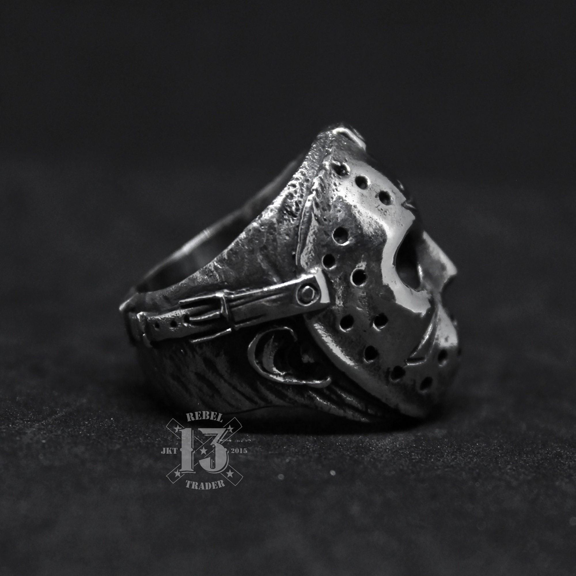 Hand Sculpted Jason Voorhees Friday the 13th Horror Ring : | Etsy