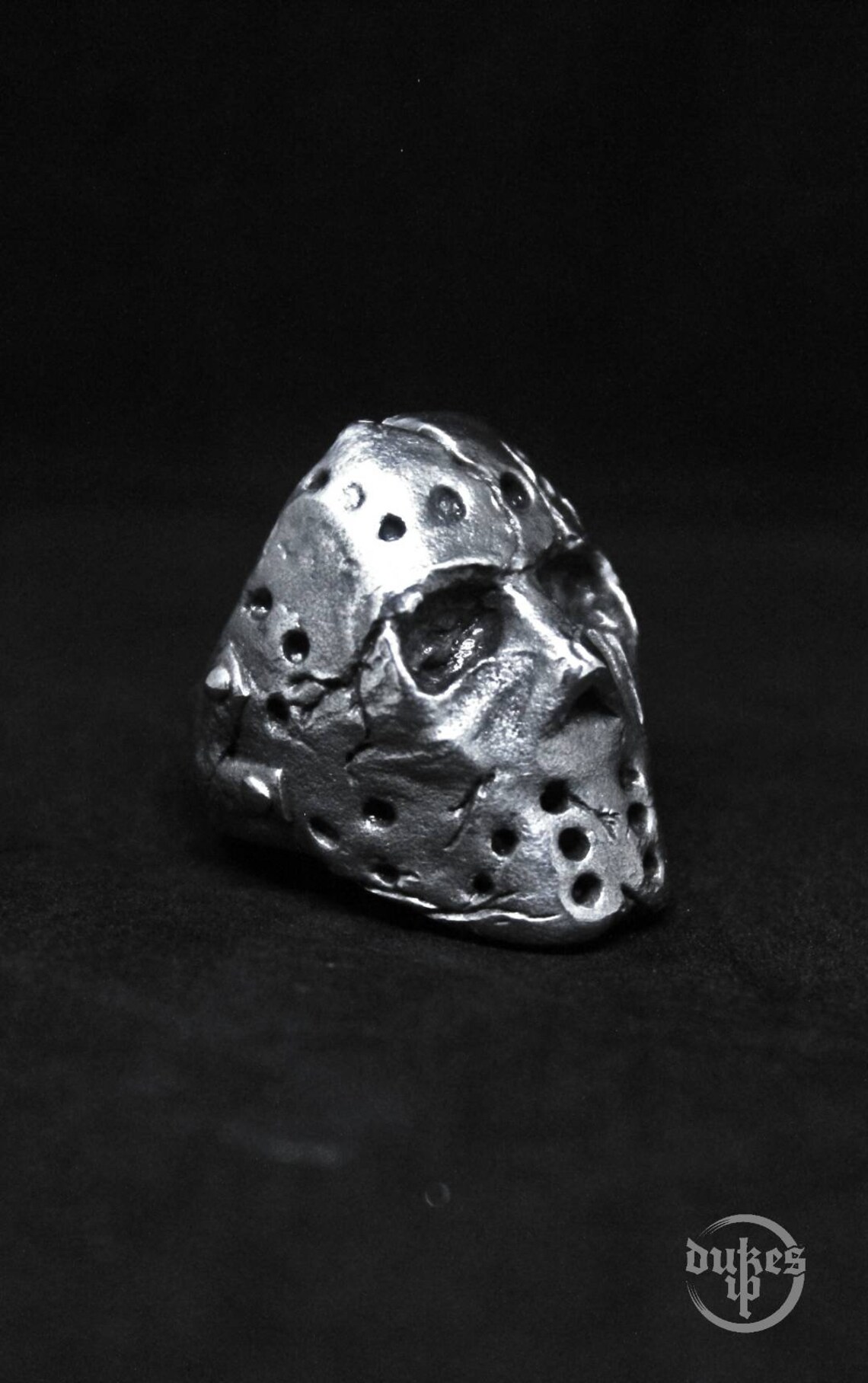 Hand Sculpted Jason Voorhees Pewter Ring : Oxidized Lead Free - Etsy