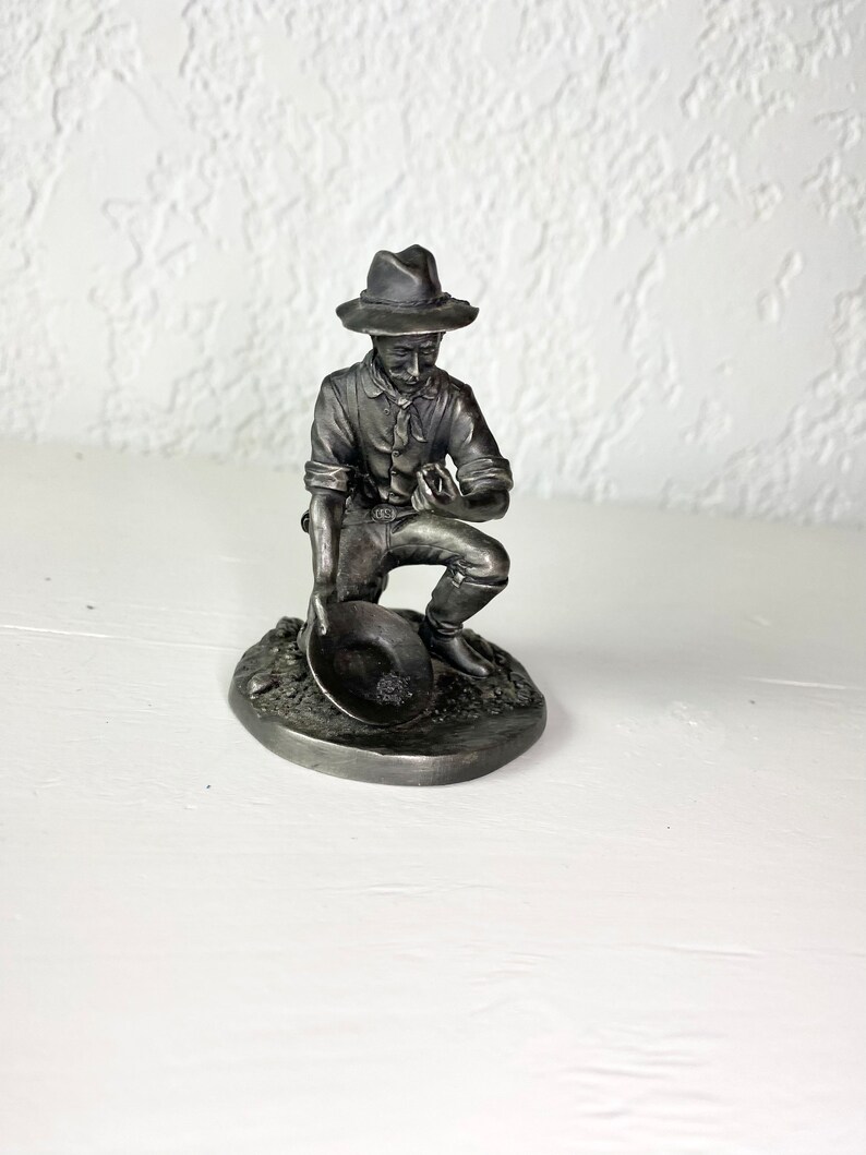 Vintage Franklin Mint Fine Pewter Figurines "the American People 1776 ...