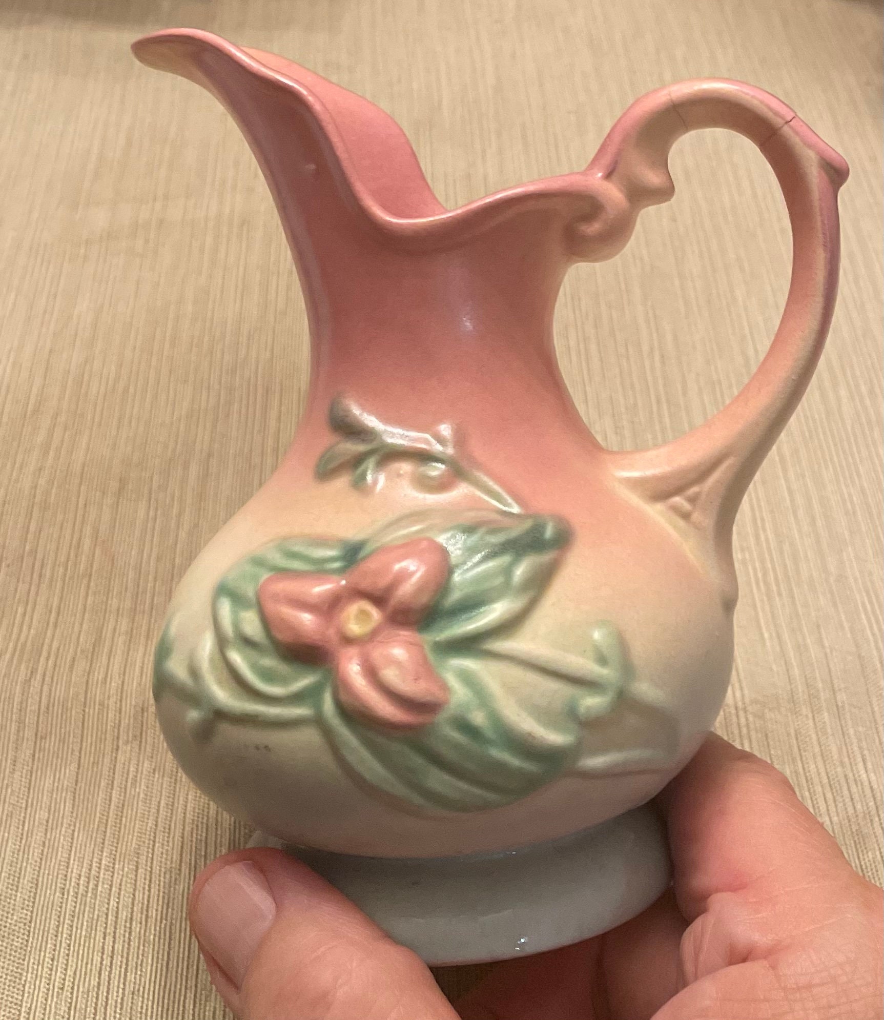 Beautiful Vintage Hull Art Pottery Pitcher Wildflower Pattern - Etsy
