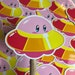 Kirby Vinyl Stickers - Etsy