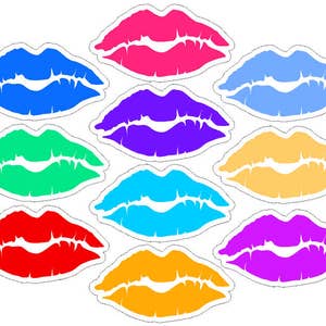 HEN PARTY / Stick the Lips on the Groom // Stickers // Hen Party - Etsy UK