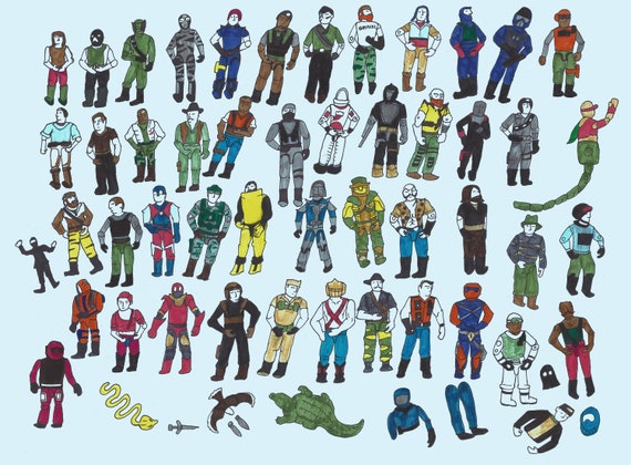 G.I. Joe Art Print - Etsy