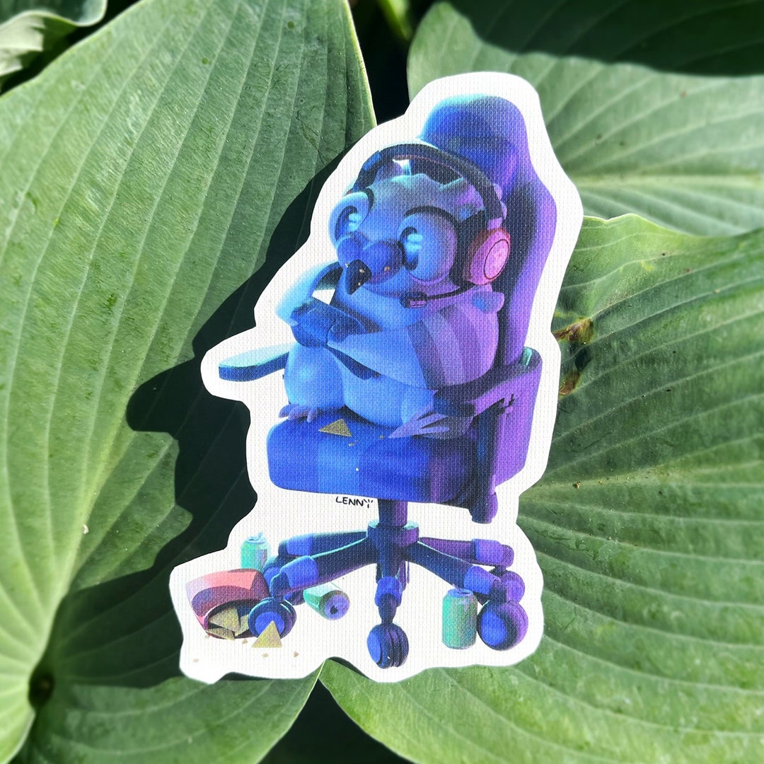Epic Gamer Pigeon Sticker - Etsy