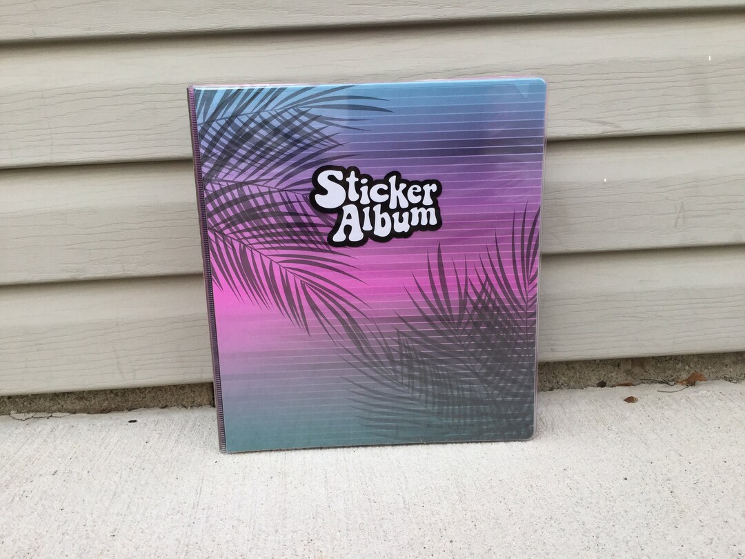 80's Sticker Album - Etsy