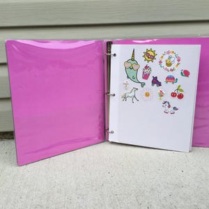 80's Sticker Album - Glitter! - Etsy