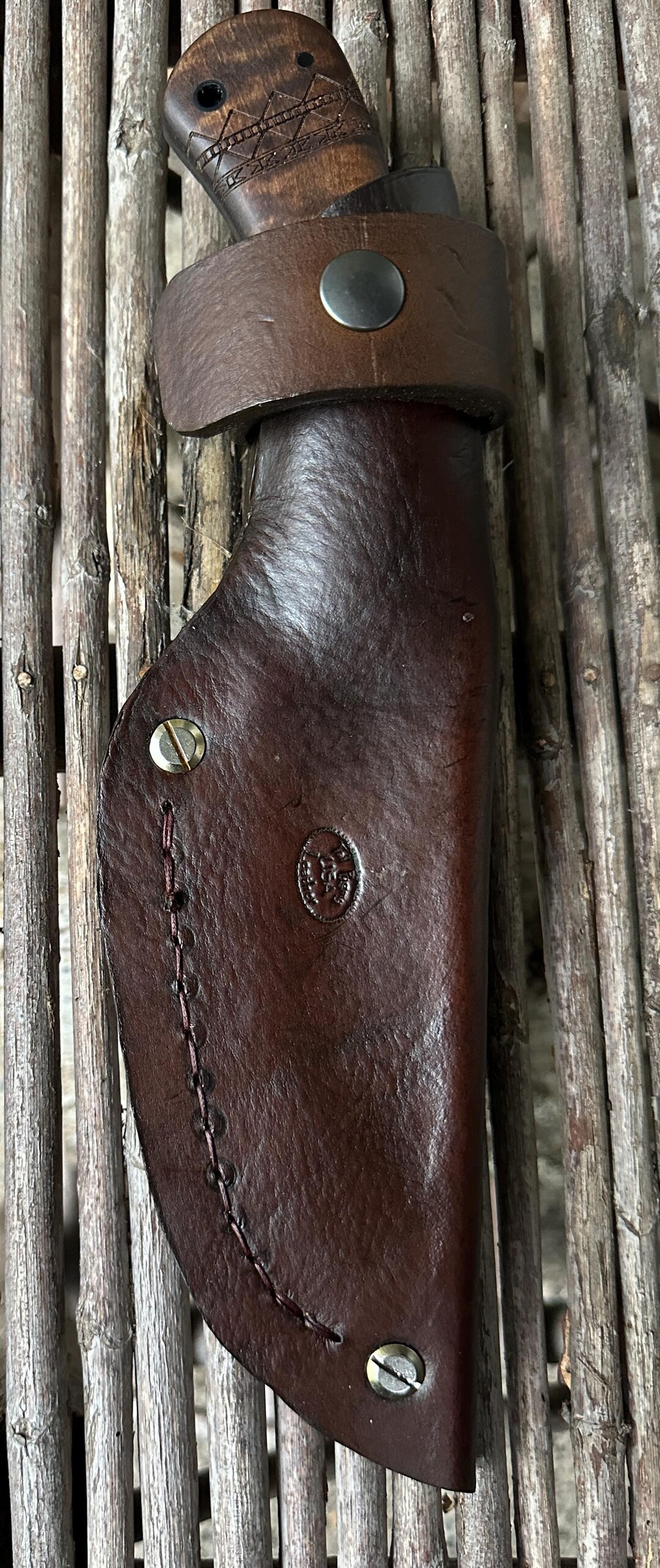 Winkler Belt Knife Handmade Leather Knife Sheath. (sheath Only of Sale ...