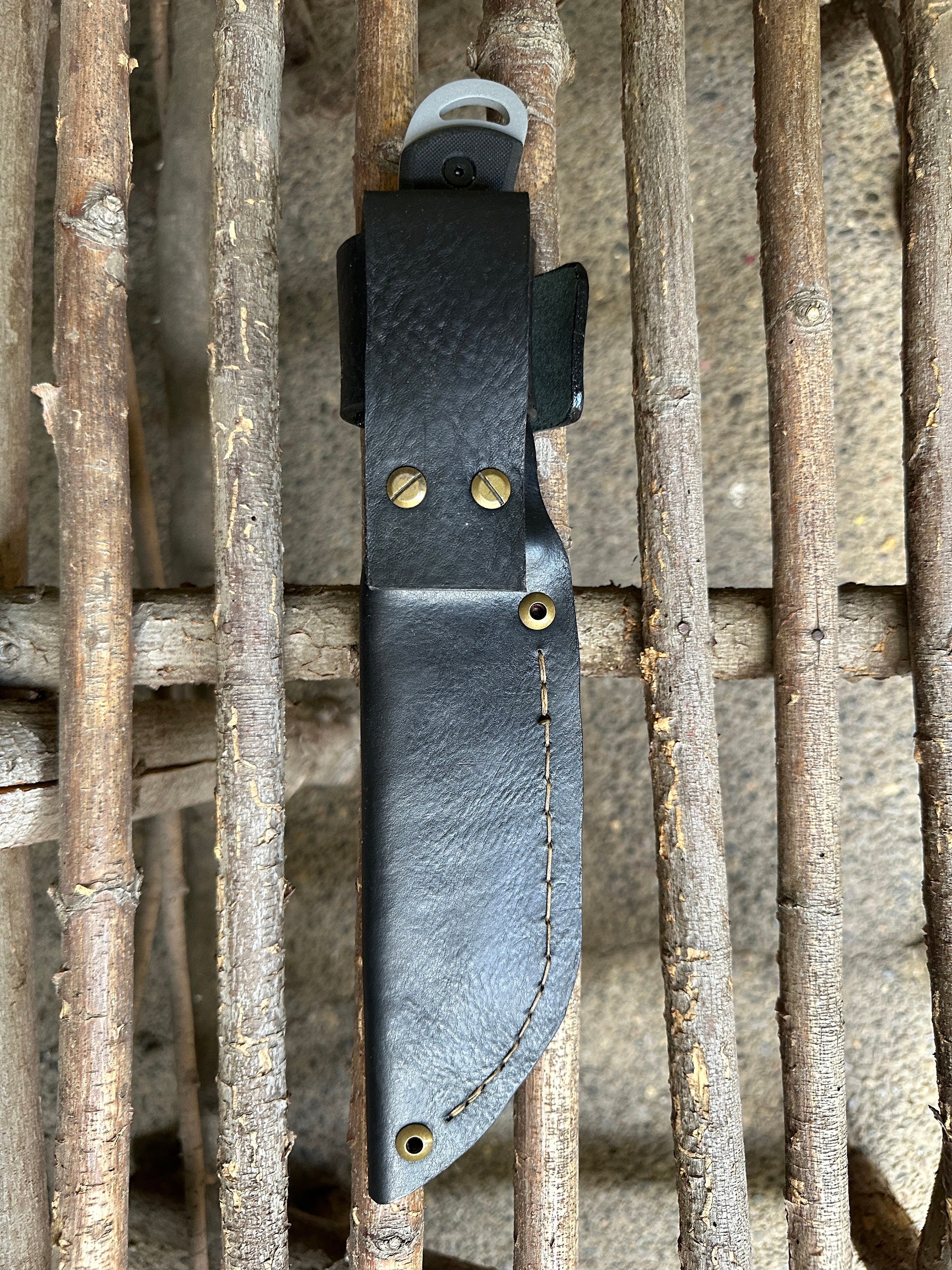 TOPS Air Wolfe Handmade Leather Knife Sheath for Sale. (knife Not ...