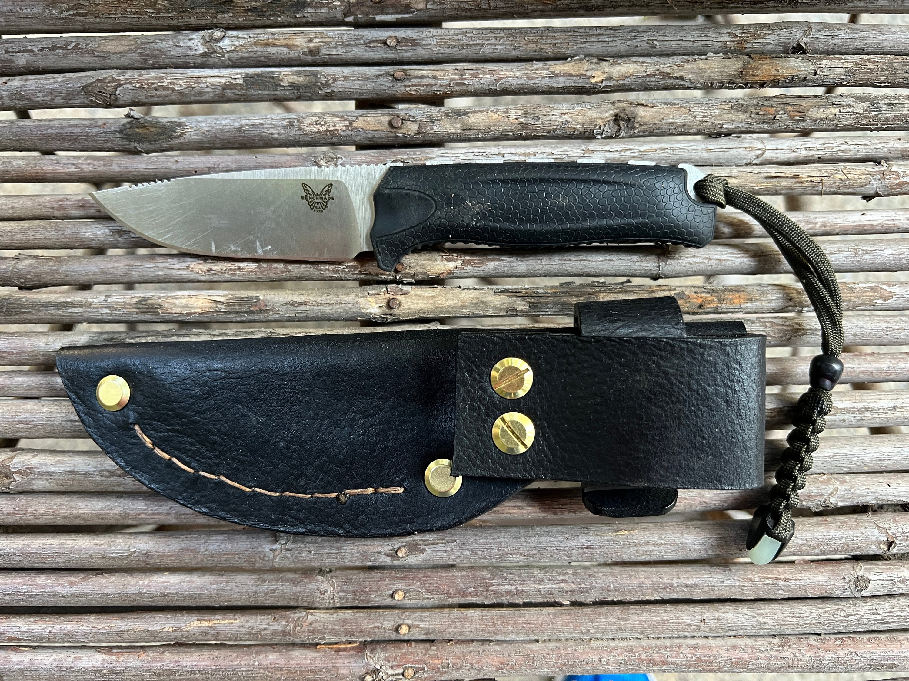 Benchmade Steep Country Handmade Leather Knife Sheath. sheath - Etsy