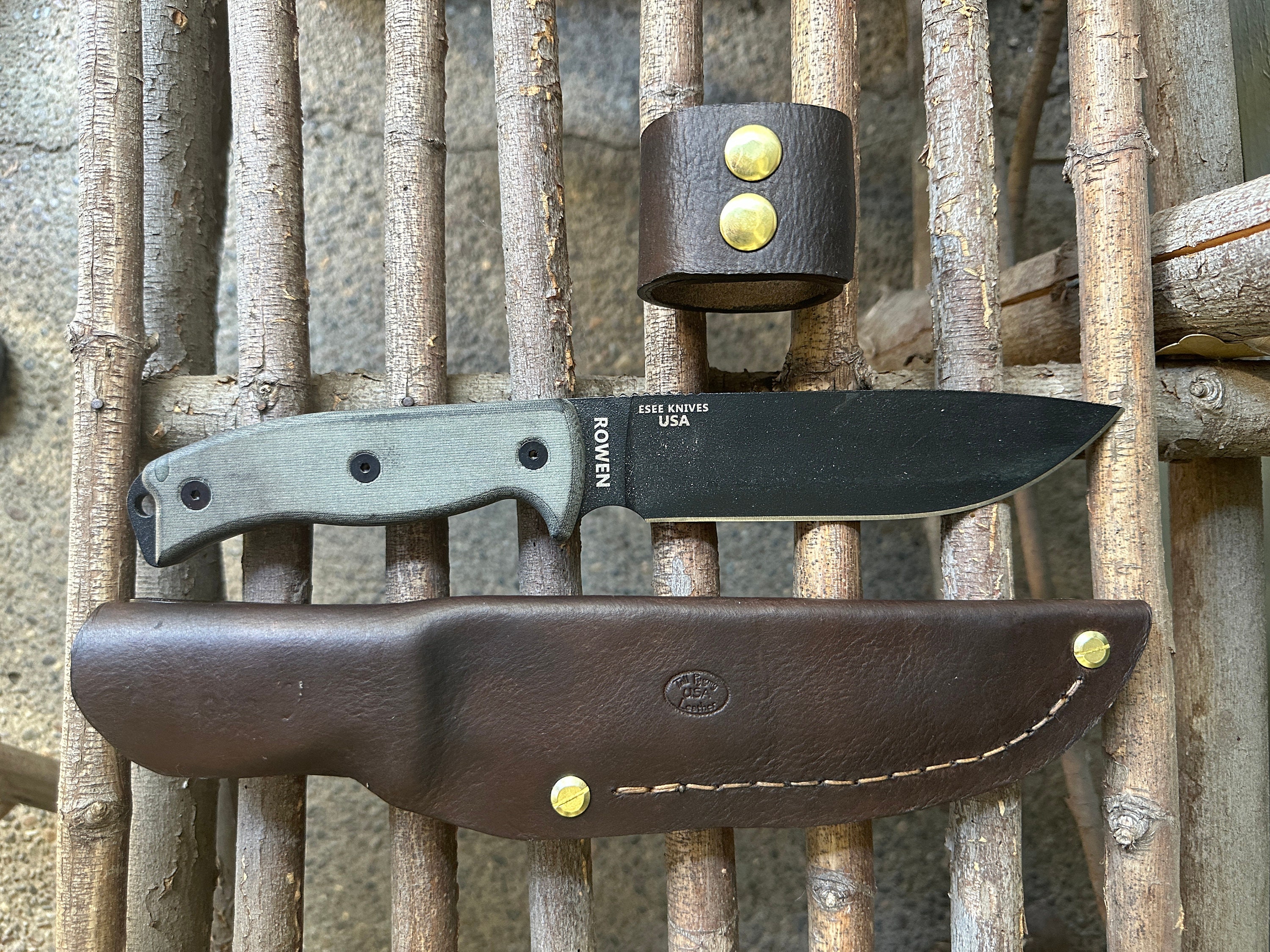 ESEE 6 Handmade Leather Knife Sheath. sheath Only for Sale. - Etsy