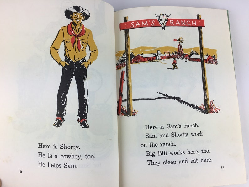 Jack Merryweather: Illustrator for the Cowboy Sam Books : r/Illustration