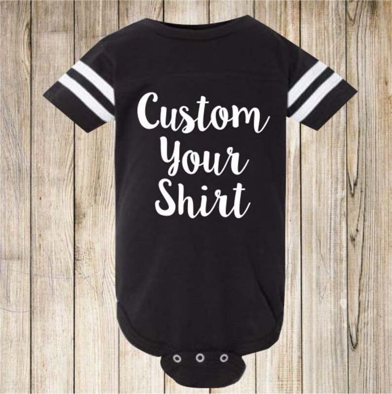 Customized Newborn Football Jersey Personalized Infant Jersey Bodysuit ...