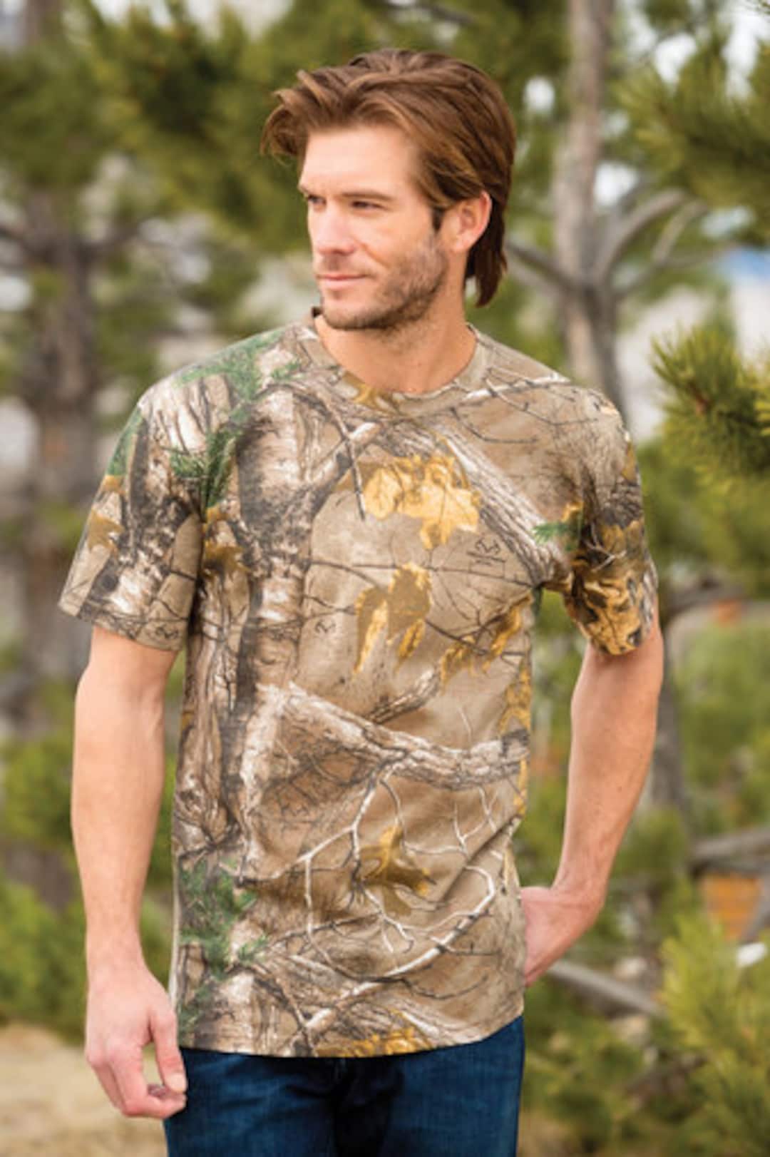 CUSTOM Embroidered Camo Tshirt / Custom Hunting Shirt/ Personalized ...