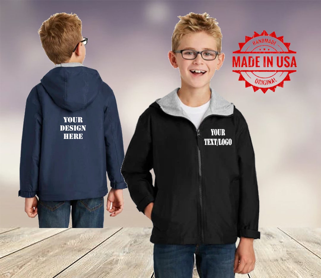 Customized Youth Team Jacket / Embroidery Monogrammed Jacket / Youth ...