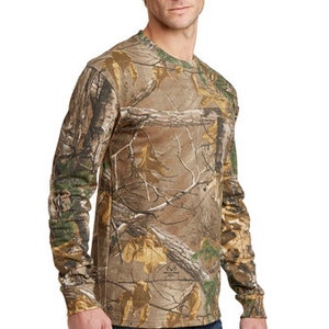 CUSTOM Embroidered Camo Long Sleeve / Custom Hunting Shirt ...