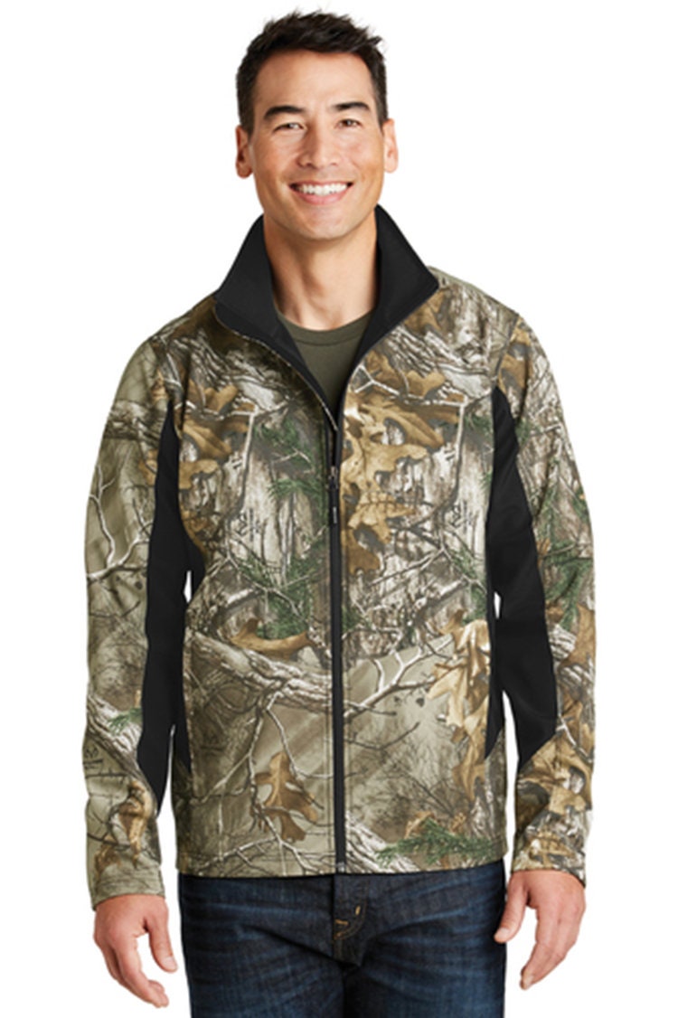 CUSTOM Embroidered Camouflage Colorblock Soft Shell/camping Clothing ...