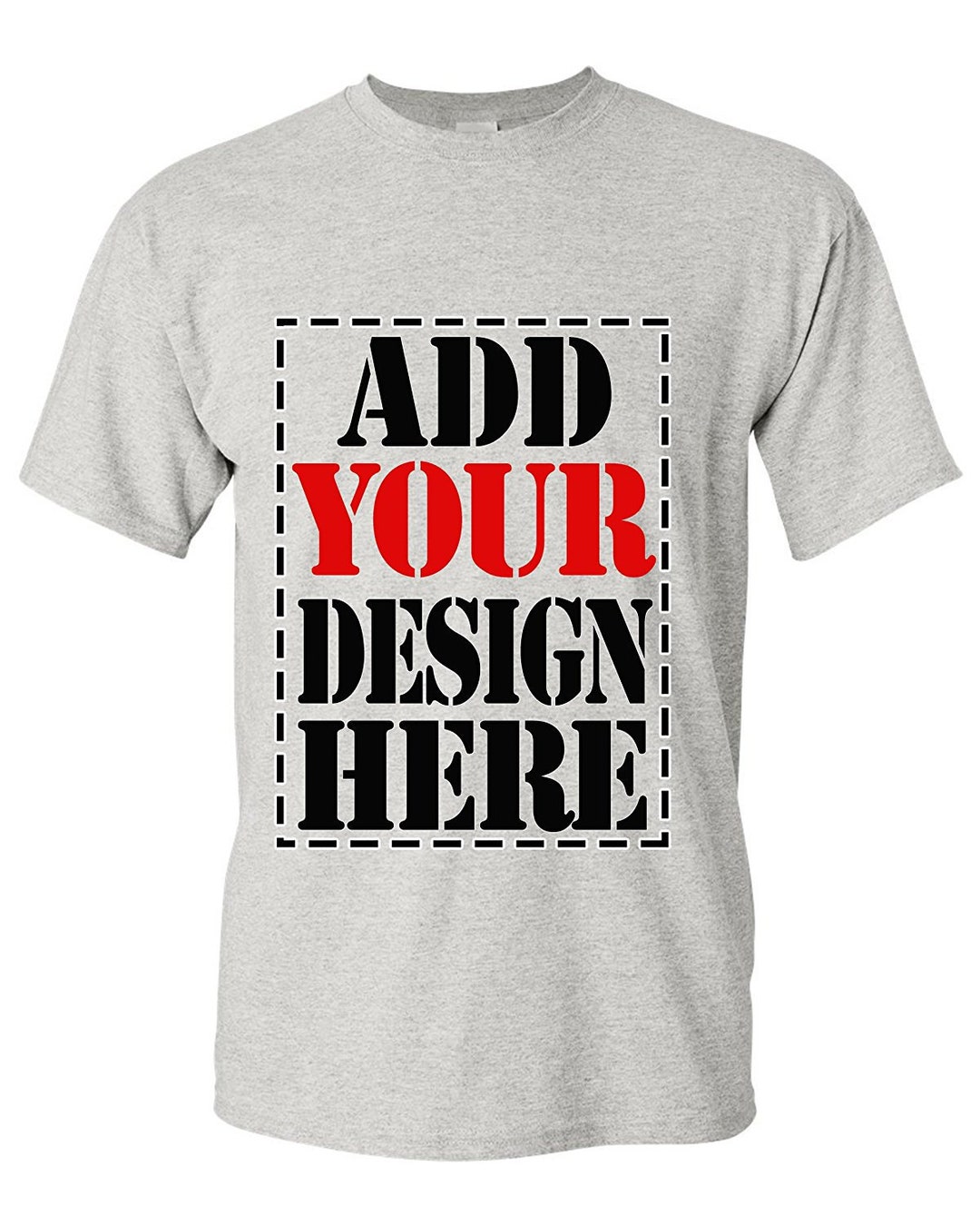 Custom T-shirts Add Your Text Custom Logo Vinyl Tees Group Discount ...