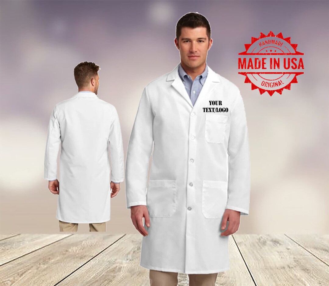 Custom Lab Coat / Doctors Coat / Medical Coat/ Embroidered Coat ...