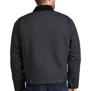 Custom Embroidered Duck Cloth Work Jacket/ Embroidered Jacket/ Design ...