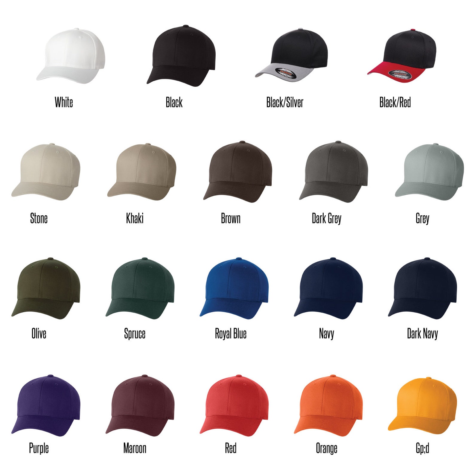 Custom Flexfit / Flex Fit 6277 Curved Bill / Personalized - Etsy