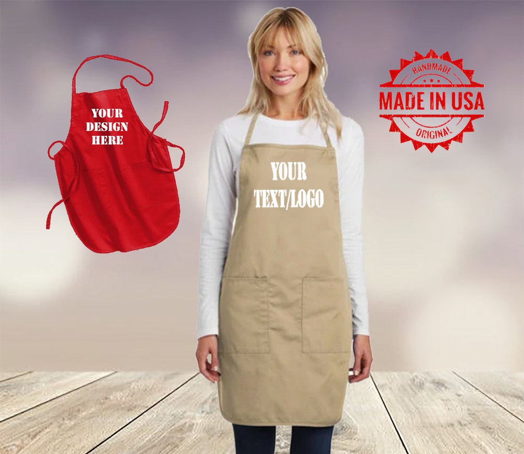 Custom Wholesale Aprons / Embroidered Apron / Printed Wholesale Aprons ...