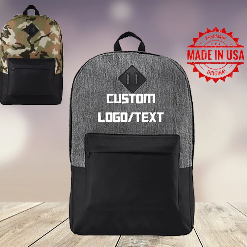 Embroidered Backpack - Etsy