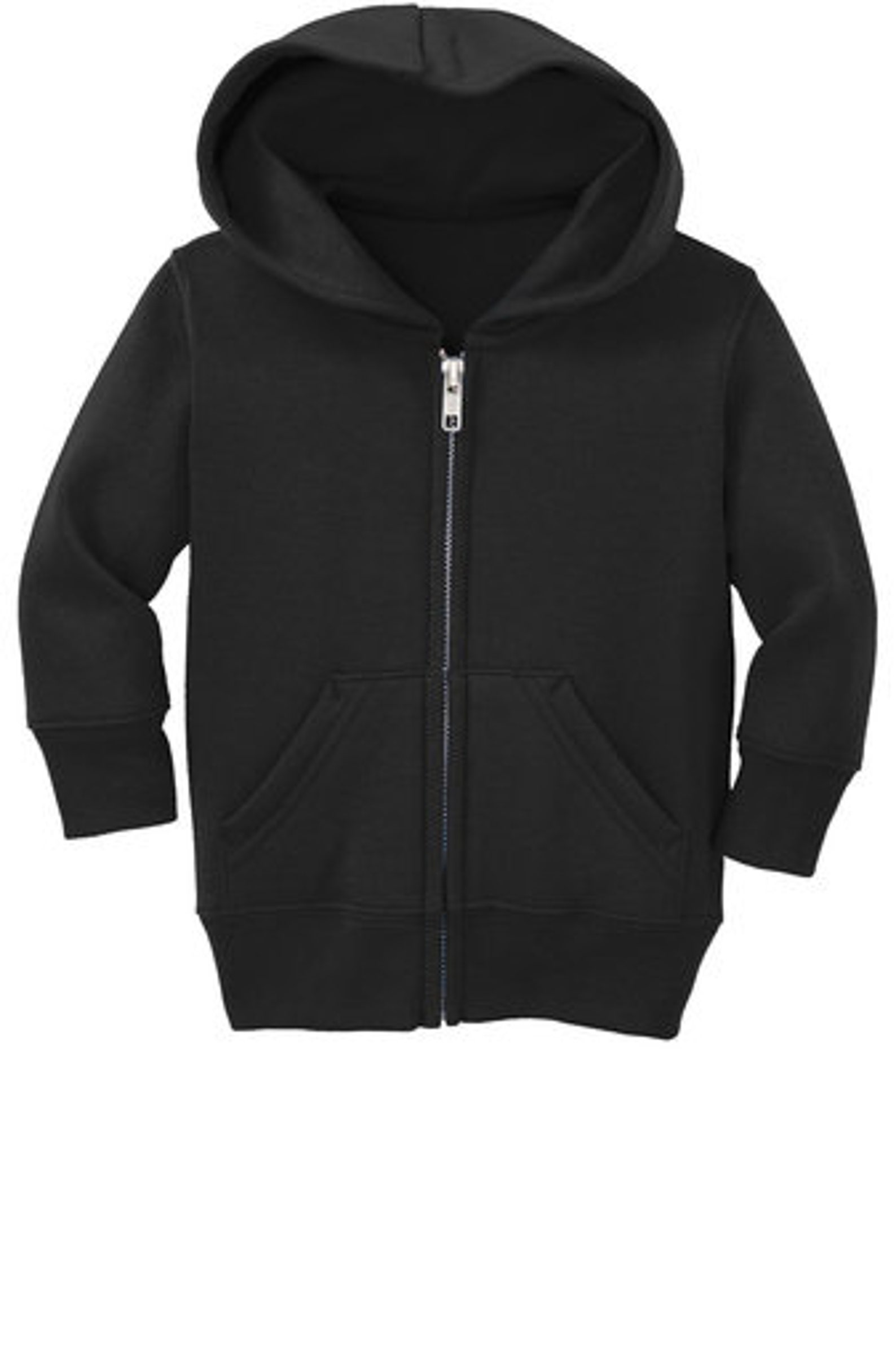 Custom Port & Company Infant Core Fleece Full-zip Hooded Sweatshirt ...