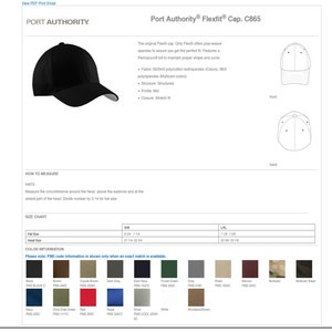 Custom Flexfit / Flex Fit 6277 Curved Bill / Personalized Embroidery ...