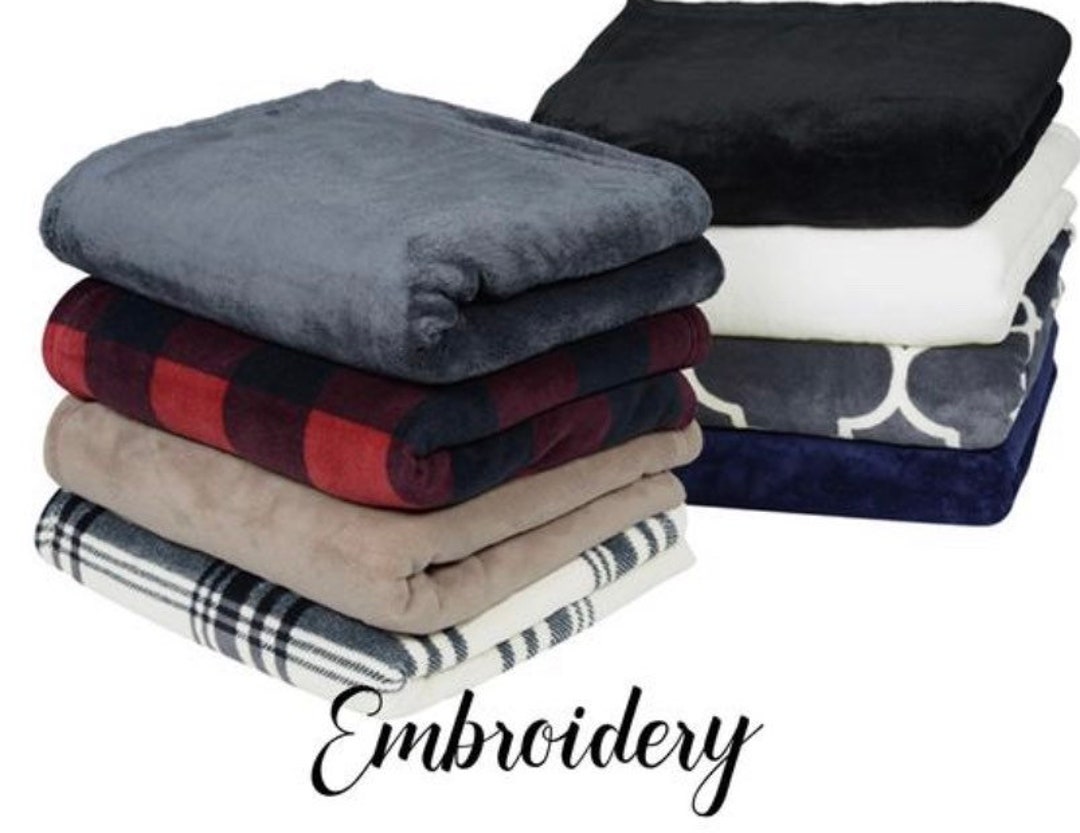 Custom Wholesale Plush Texture Blanket / Custom Blanket / Custom Throw ...