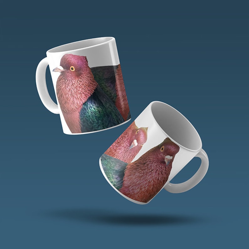 Pigeon Breeds Mug: Racer, Fancy, Archangel, Lahore Designs - Etsy