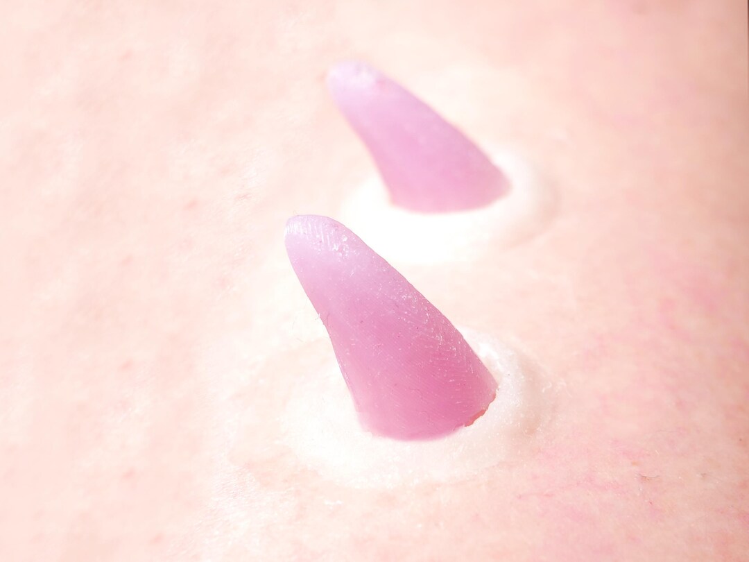 Silicone Mini Horns Prosthetic – Realistic SFX for Halloween & Film ...