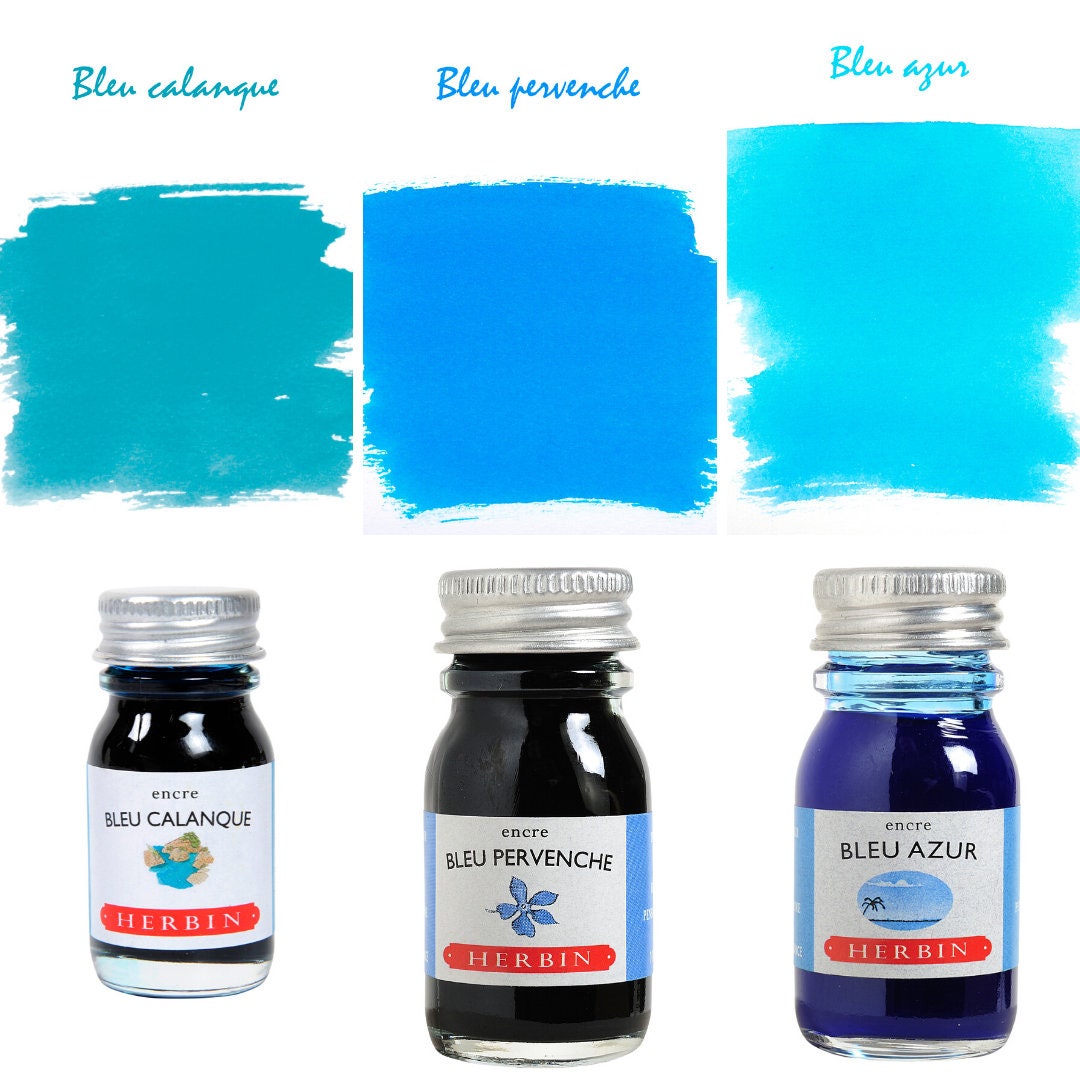 Herbin Ink 10ml Bottle Fountain Pen Ink Modern Calligraphy - Etsy UK