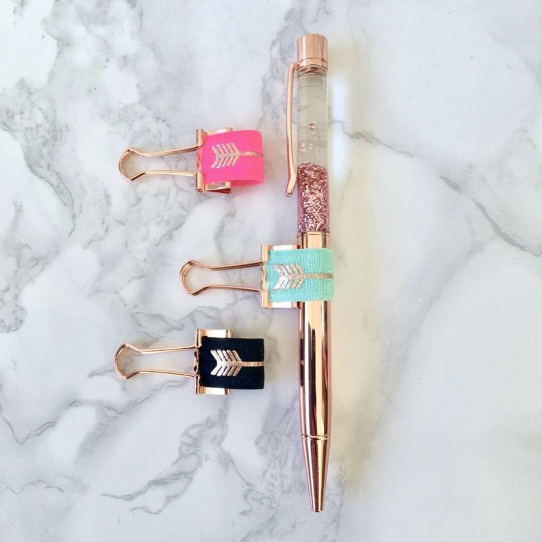 Pen Holder, Elasticated Pen Loop, Bullet Journal Accessories, Planner ...