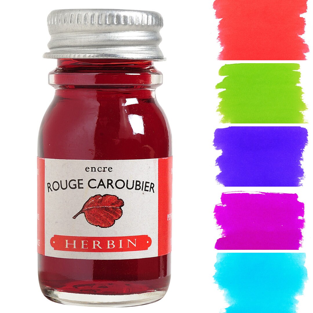 Herbin Ink 10ml Bottle Fountain Pen Ink Modern Calligraphy - Etsy UK