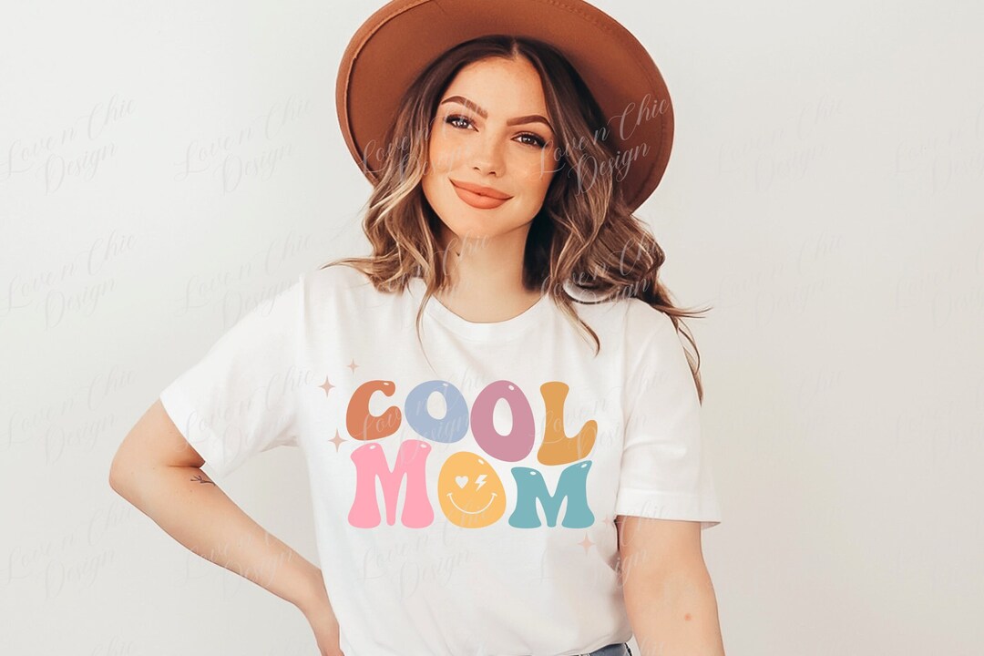 Cool Mom PNG, SVG, Mom Life Sublimation Design, Mother's Day Digital ...