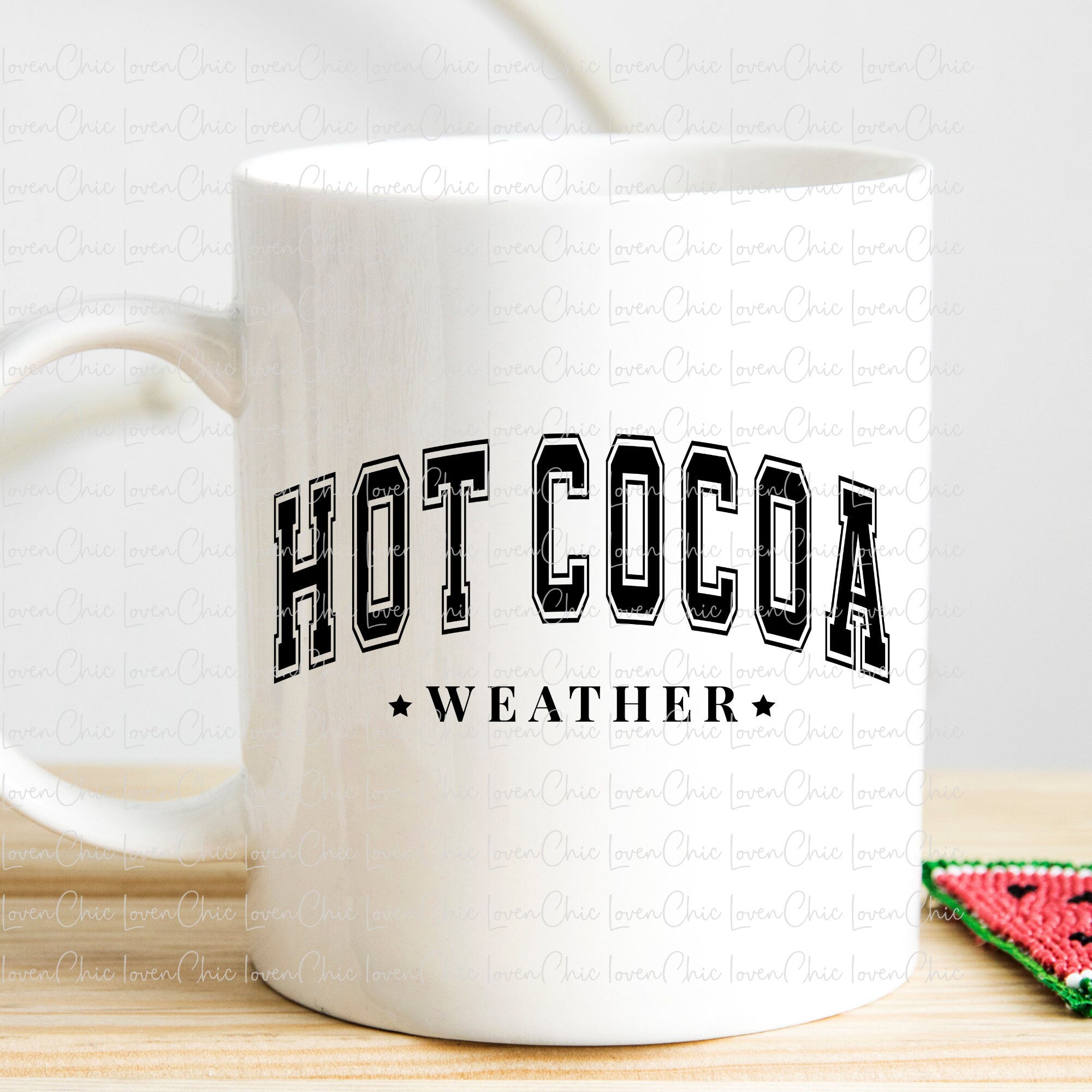 Hot Cocoa Weather Svg Png, Trendy Svg, Coffee Weather Svg, Fall Sweater ...