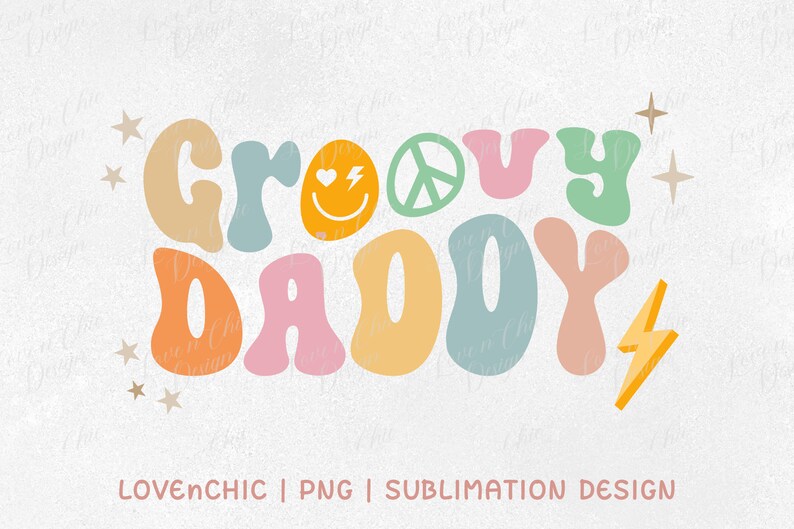 Cute Dad Shirt PNG Groovy Daddy SVG Father's Day Shirt - Etsy